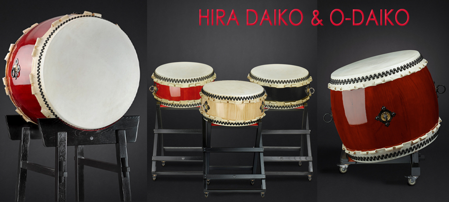 Hira-Daiko and O-daiko-drums from KAISER DRUMS - Hira-Taiko - Odaiko ...